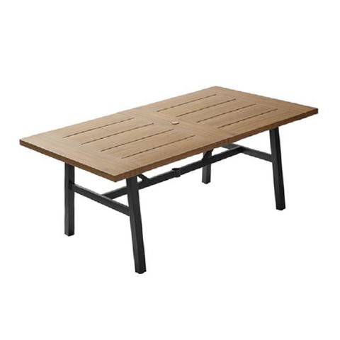 rectangular garden dining set