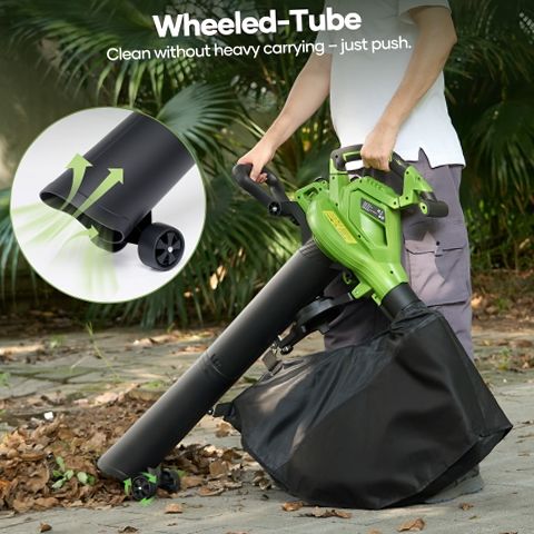push leaf vacuum